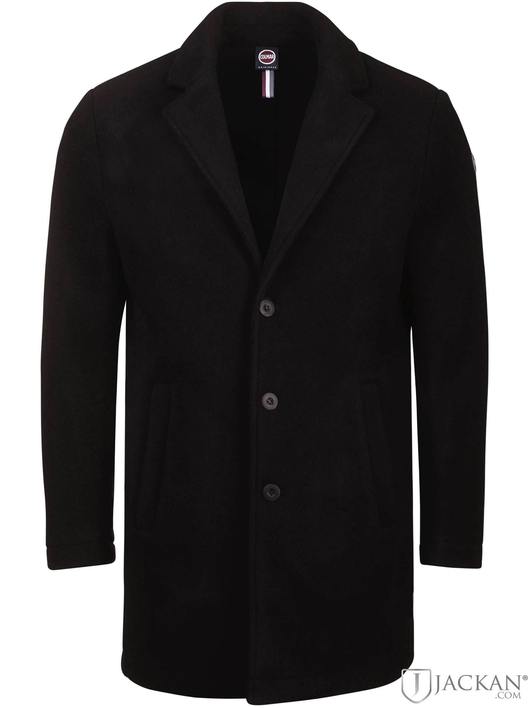 Sparrow Ull Jacket i svart från Colmar Originals | Jackan.com